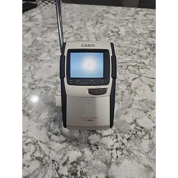 Casio | Portable Audio & Video | Vintage Casio Tv90 Lcd Portable Color ...
